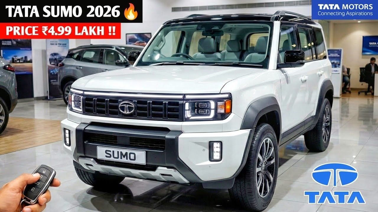 Tata Sumo Gold 2026: Rugged 7-Seater SUV with Powerful Diesel Engine ...